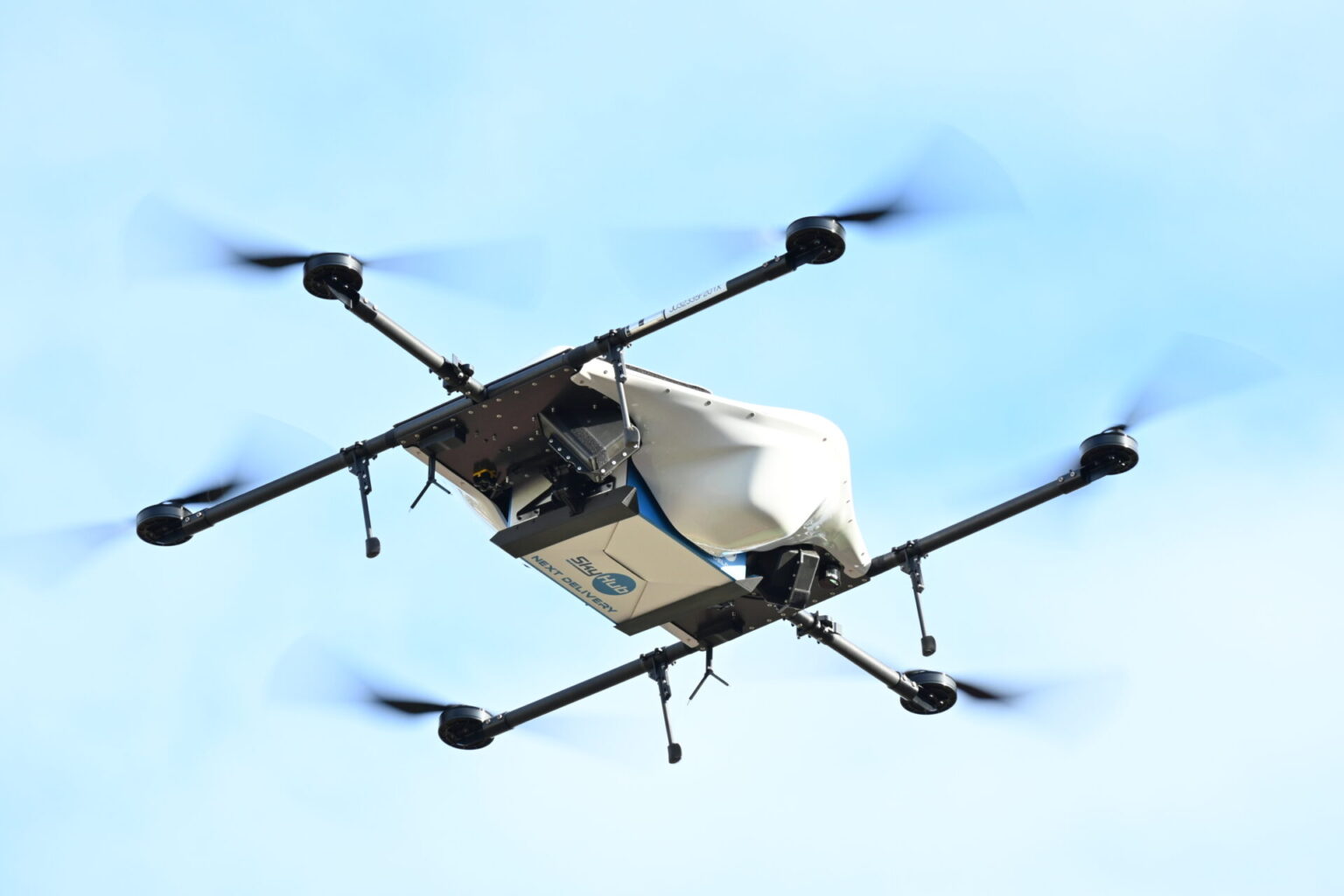 4D GRAVITY®搭載の新型物流専用ドローン「PD4B-M-AN」を発表 ～ライセンス契約を締結したプロドローンとのライセンス機体の第1号機～ | エアロネクスト